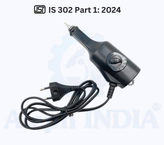 BIS CERTIFICATION FOR HAND HELD ELECTRIC ENGRAVING TOOLS IS 302 PART 1